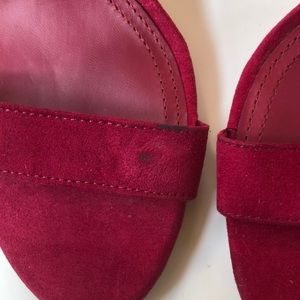 Zara | Shoes | Zara Red Strappy Sandals | Poshmark